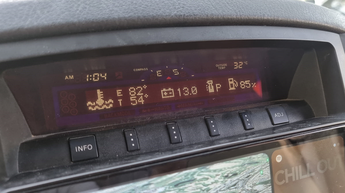 Advanced Center Display “Module” for Mitsubishi Pajero Generation 4 (2 ...
