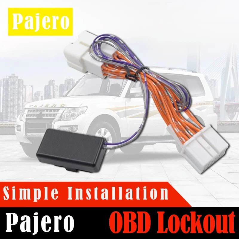 Pajero OBD Self-Locking Door System - Central Control Adapter & Cable ...